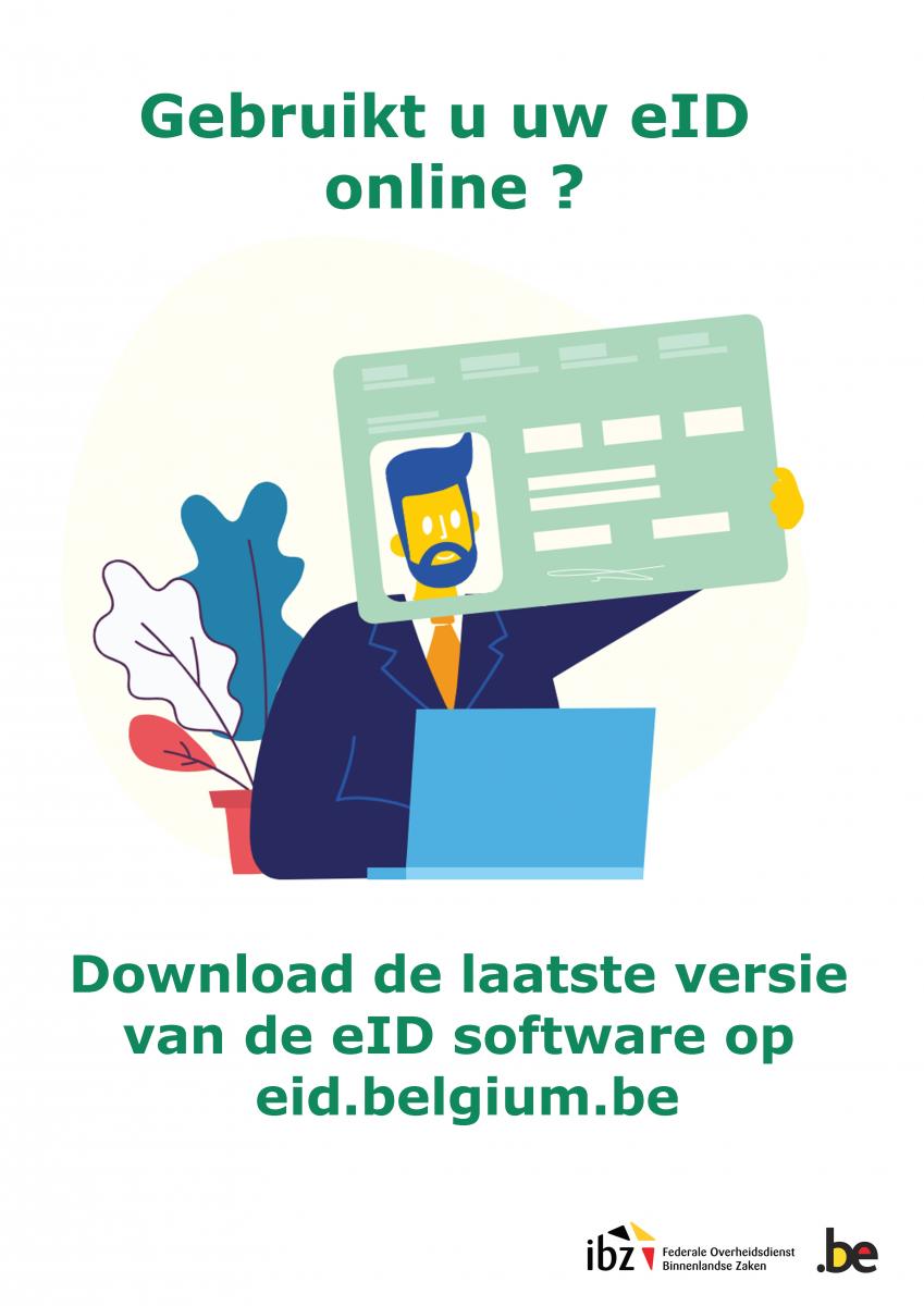 Update de software voor je eID | Sint Pieters Leeuw